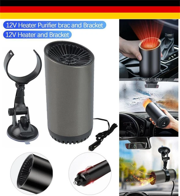 CAR SPACE HEATER Windshield Defogger Defroster Windscreen Fan for ...