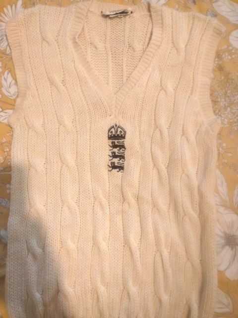 ENGLAND CRICKET SWEATER worn by John Emburey £50.00 - PicClick UK