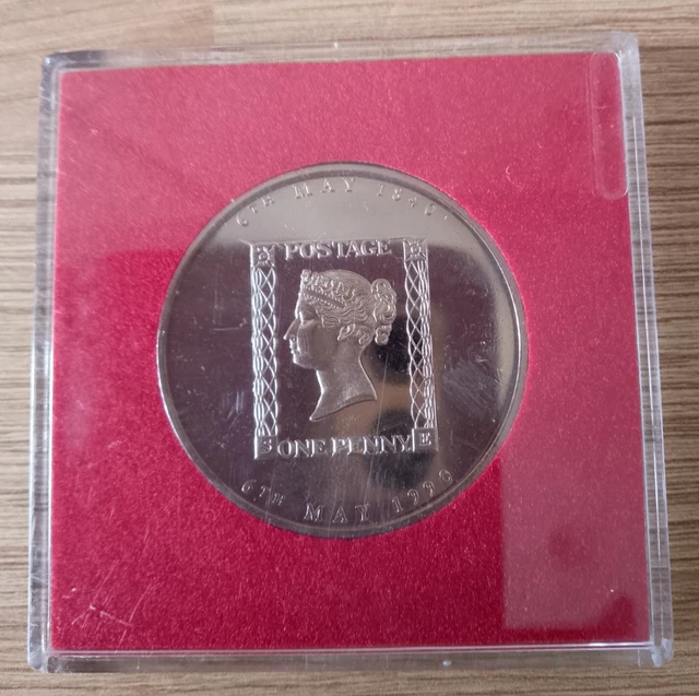 ROYAL MAIL NEW Identity 1990 Commemorative Coin in sealed case £2.99 ...