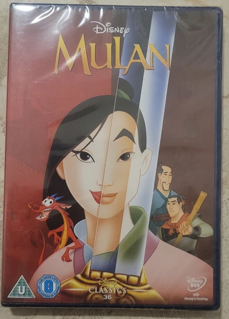 MULAN 1998 (DVD) Disney's 36th Animated Classic *NEW & SEALED* [M5] EUR ...