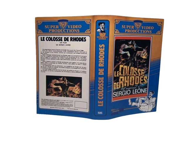 VHS JAQUETTE SEULE Le Colosse De Rhodes EUR 2,00 - PicClick FR