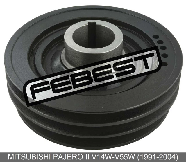 CRANKSHAFT PULLEY ENGINE 4M40 For Mitsubishi Pajero Ii V14W-V55W (1991 ...