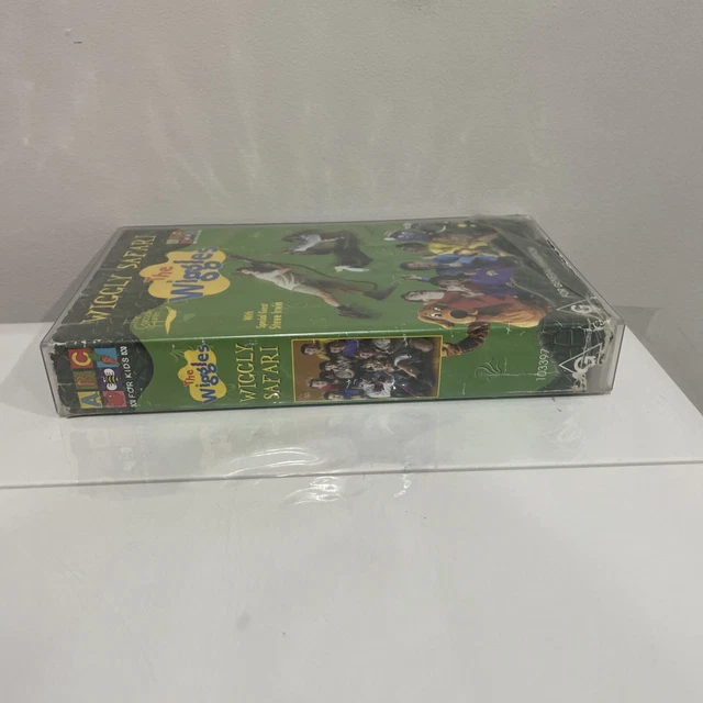 THE WIGGLES WIGGLY Safari Steve Irwin VHS ABC Video 2002 Free Postage ...