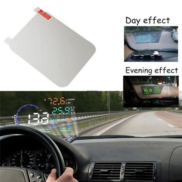 TRANSLUCENT HUD HEAD Up Display Adsorption Film Reflective Projection ScreenA-YH EUR 1,59 ...