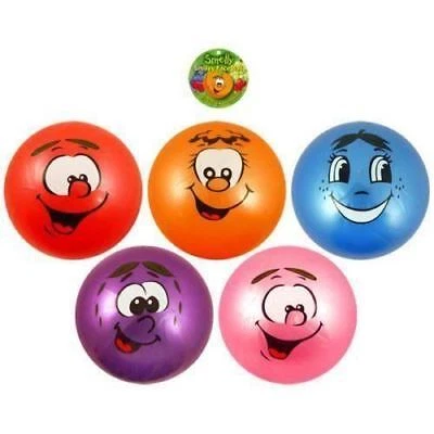 SMELL FRUITY KIDS Smelly Scented Ball Play Bop New Fruit Bounce Face ...