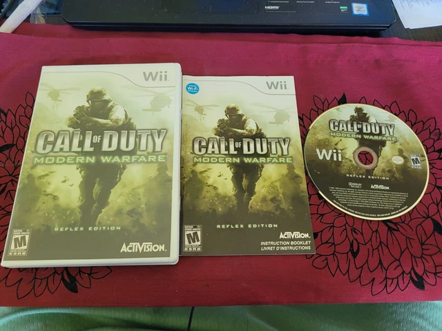 CALL OF DUTY: Modern Warfare -- Reflex Edition (Nintendo Wii) Complete ...