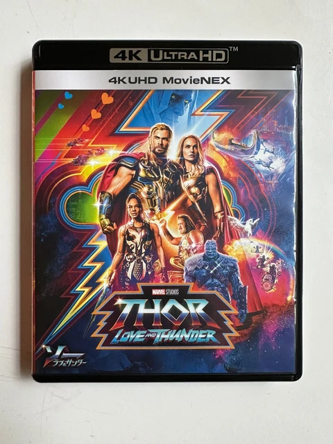 MARVEL THOR LOVE And Thunder Blu-ray 4K Import (4K Uniquement/4k Disc ...
