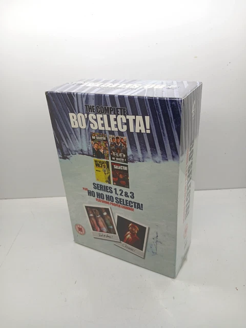 THE COMPLETE BO' Selecta Series 1, 2 & 3 Box Set Dvd's Boxed Sealed £9. ...