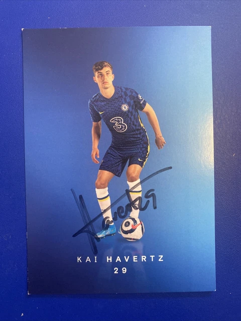 KAI HAVERTZ signed original Official Card autograph CHELSEA FC Germany ...