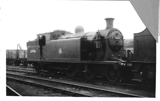 BR - EX Lner - C16 - 4-4-2T - 67496 @ Ferryhill - Vintage Image ...