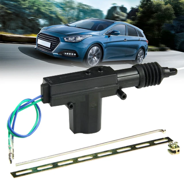 12V CAR ELECTRIC Door Lock Actuators Useful Locking System Single Gun ...