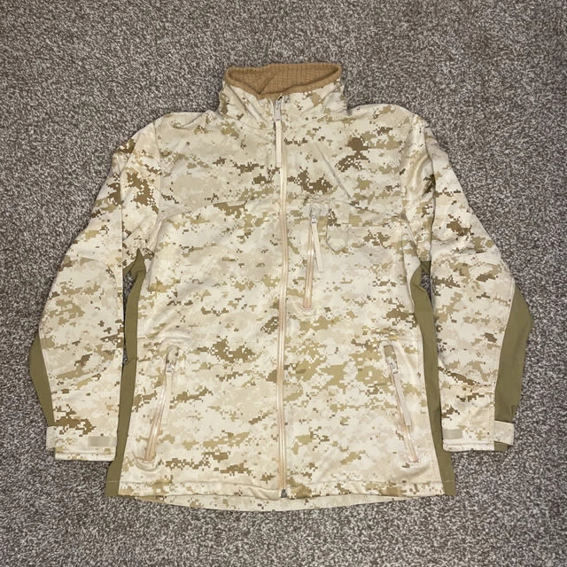 USMC MARINE CORPS Combat Desert Jacket CDJ 180S MARPAT Digital Medium £ ...