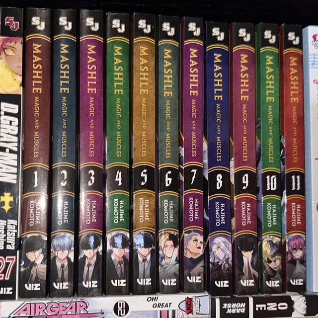 MASHLE: MAGIC AND Muscles Manga Set Vol. 1 - 11 || Hajime Kōmoto EUR 68,86 - PicClick IT