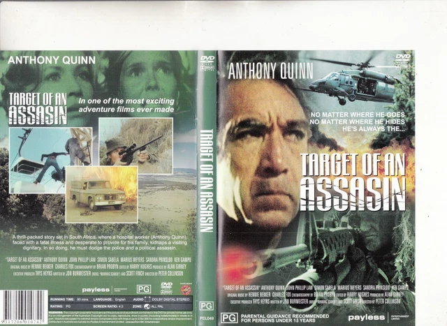 TARGET OF AN Assasin-1977-[Anthony Quinn]-Payless Entertainment-Movie ...