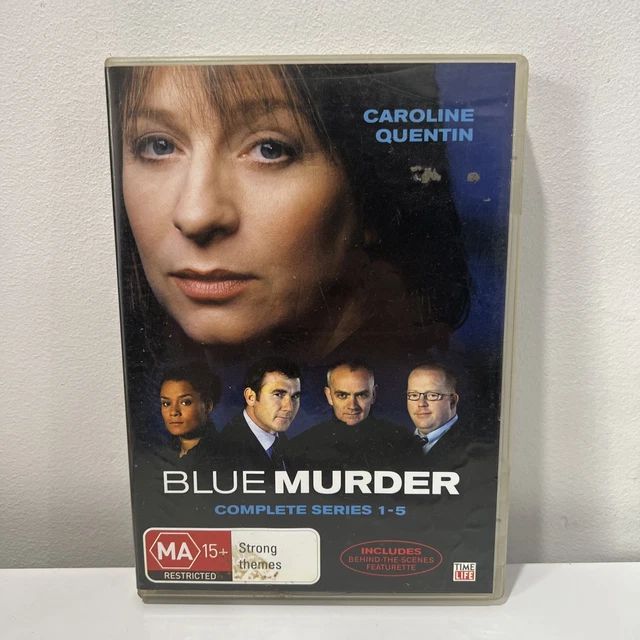 BLUE MURDER COMPLETE Series 1-5 Region 4 PAL 10-Disc Set Crime Drama ...