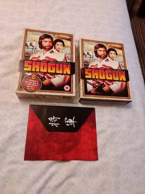 SHOGUN DVD BOXSET Richard Chamberlain Region 2 EUR 29,19 - PicClick IT