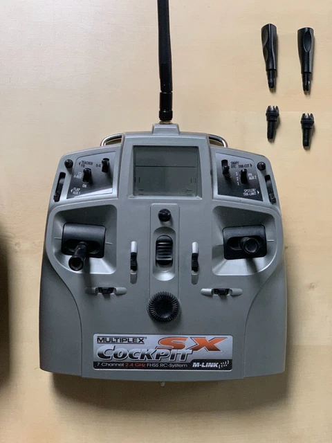 MULTIPLEX COCKPIT SX M-LINK 2,4 GHz Fernsteuerung mit Senderpult und ...