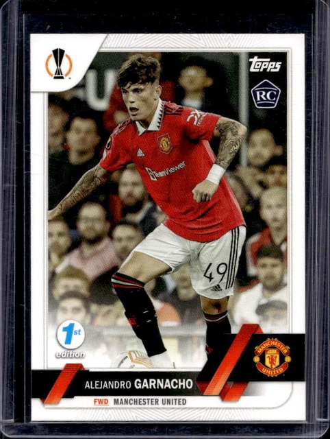 2022-23 TOPPS CLUB Competitions 1a edizione Alejandro Garnacho Rookie ...