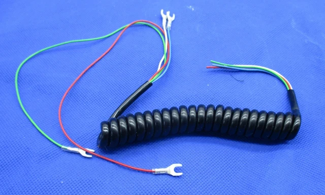 TELEPHONE SHORT Coiled Curly Cord 5 Inch £3.31 - PicClick UK