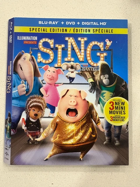 ILLUMINATION SING - Blu Ray Sized - Slip Cover Only Authentic $5.75 ...