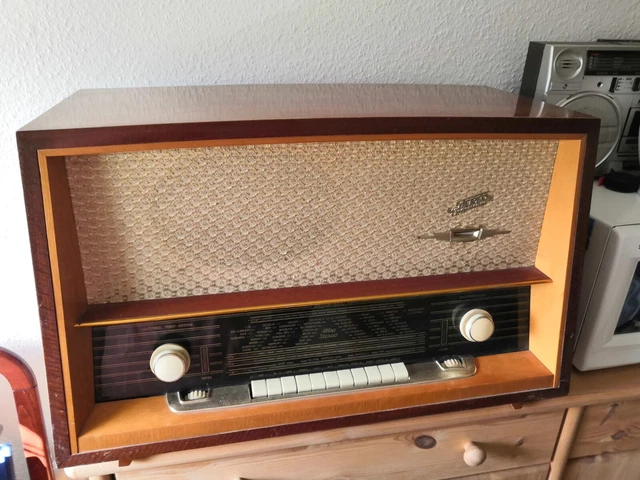 ALTES RADIO RÖHRENRADIO Gerufon Ultra Stereo Gegentakt 30er 50er Jahre ...