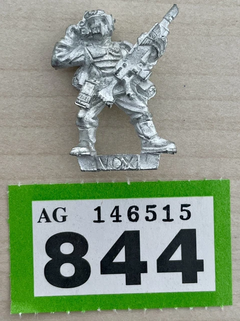 W40K ASTRA MILITARUM Metal cadian vox command squad warhammer 40k OOP ...