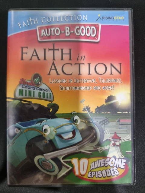 AUTO-B-GOOD FAITH IN Action DVD All Regions NTSC | Kids Bible Values ...