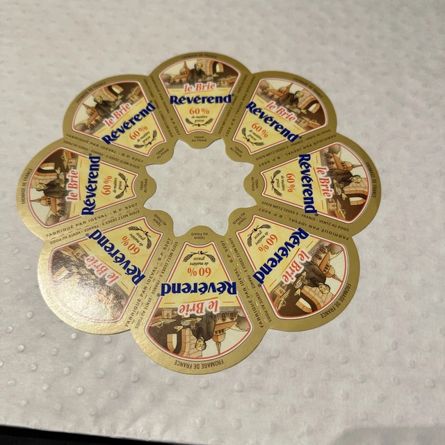 ANCIENNE ETIQUETTE DE Fromage Neuve Brie Révérend Metz EUR 3,00 ...