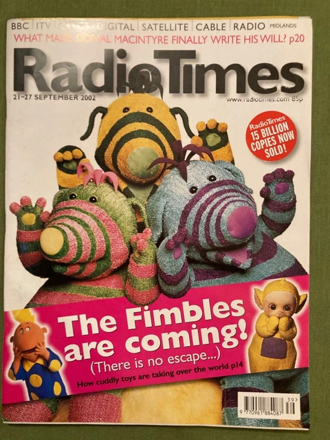 RADIO TIMES. 21-27 Sep 2002. Mids. Fimbles, Ethan Hawke, League of ...