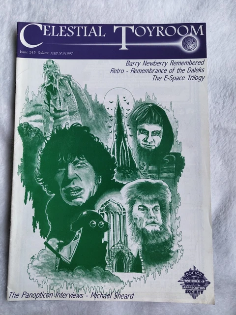 DOCTOR WHO CELESTIAL Toyroom Fan Magazine. Issue 245. 1997. £5.99 ...
