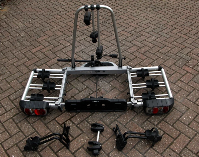 THULE EUROCLASSIC PRO 903 Tow Bar Bike Carrier (3 - 4 bike capacity) £ ...