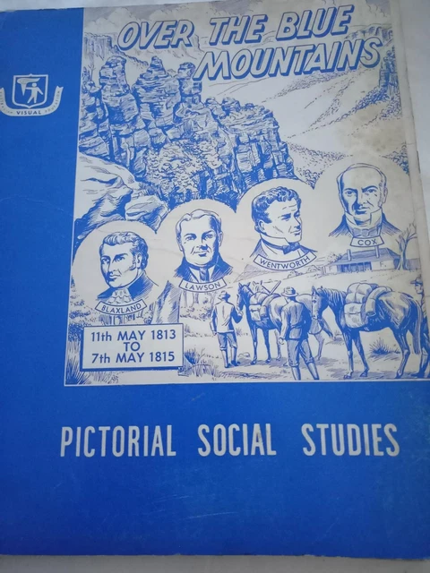 PICTORIAL SOCIAL STUDIES 1950s Over the Blue Mountains EUR 11,02 ...