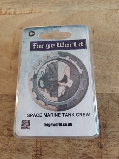 WARHAMMER 40.000 40K Forgeworld Space Marine Tank Crew EUR 42,50 ...