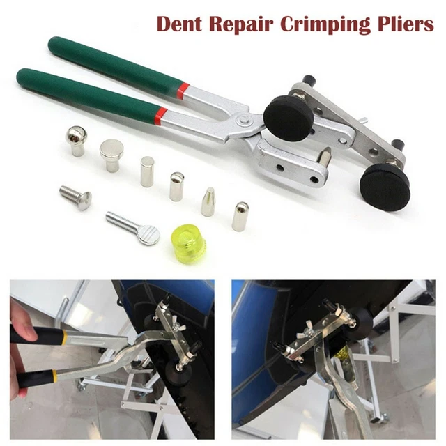 CRIMPING PLIERS DENT Repair Sheet Metal Tools Universal 8 Replacement ...
