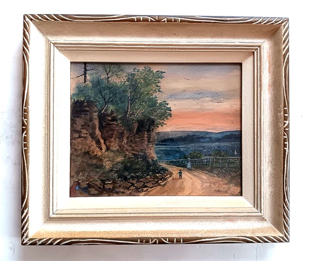 LISTED CANADIAN ARTIST - T.H. Wilkinson (1847-1929) W/C 13.5"x10.5 ...