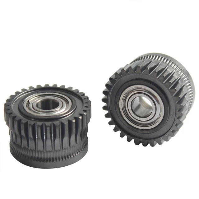 METAL EXTRUDER GEAR Nickel-Plated Filament Drive Gear Tool Accessory ...