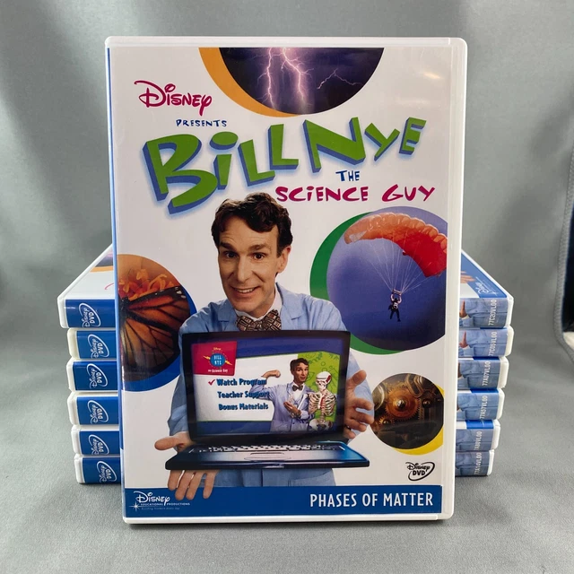 (LOT X7) DISNEY Bill Nye The Science Guy DVD Kids Educational ...