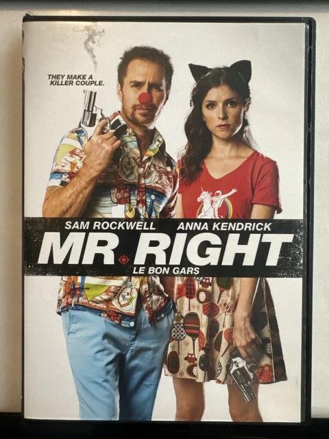 MR. RIGHT (DVD) Sam Rockwell Anna Kendrick Rare OOP $16.99 - PicClick CA