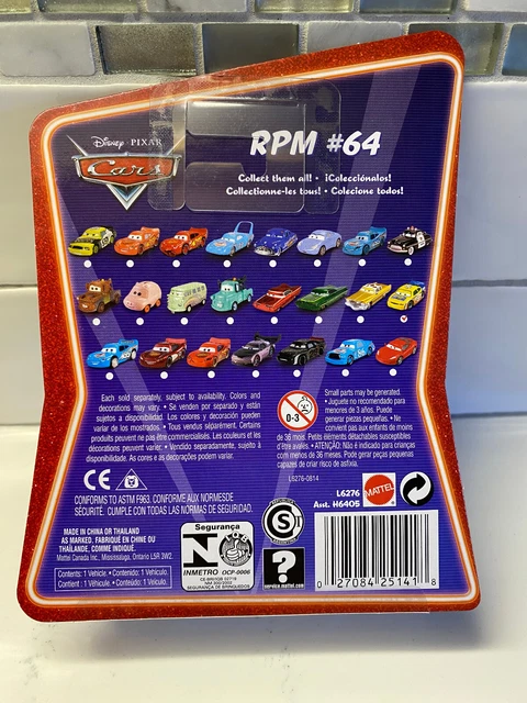DISNEY PIXAR CARS Supercharged RPM #64 $20.00 - PicClick CA