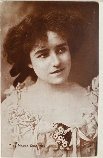 ANCIENNE CARTE POSTALE 1904 Miss Madge Crichton EUR 25,88 - PicClick FR