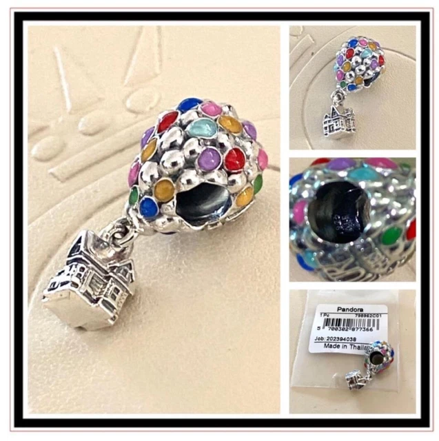 ~ GENUINE AUTHENTIC Pandora Disney Pixar's Up House & Balloons Charm ...