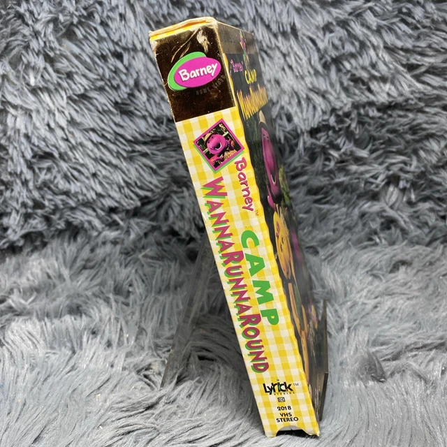 BARNEY’S CAMP WANNARUNNAROUND Classic Collection VHS Tape 1997 Cartoon ...