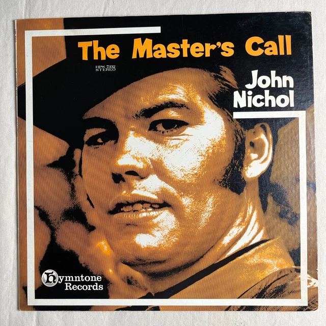 LP VINYLE JOHN NICHOL The Master's Call 1974 Hymntone Records HPS 7332 ...
