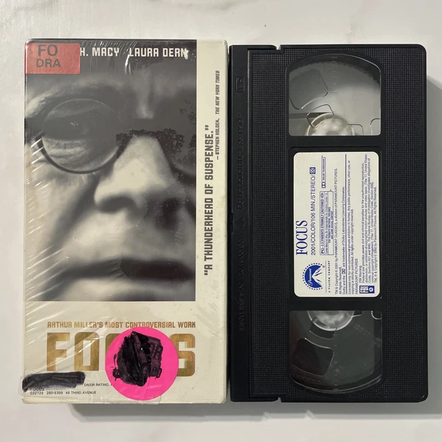 FOCUS (VHS, 2002) William H. Macy, Laura Dern, David Paymer ~ BUY 2 GET ...