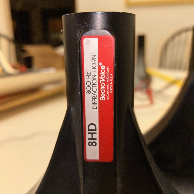 ELECTRO-VOICE EV 8HD Diffraction Horn Pair £39.98 - PicClick UK