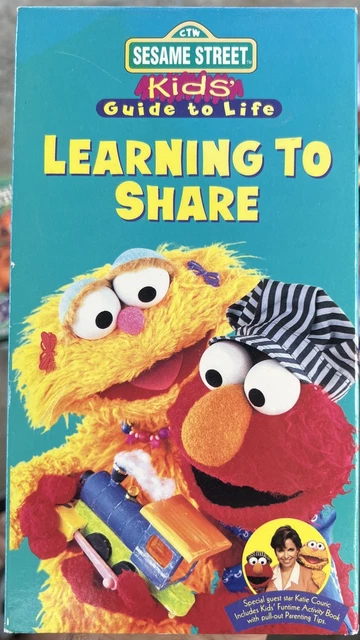 SESAME STREET - Kids Guide to Life: Learning to Share VHS 1996 Katie ...
