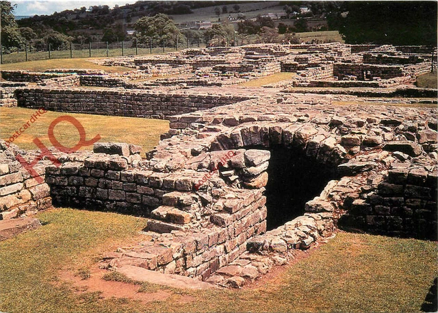 PICTURE POSTCARD, HADRIAN'S Wall, Chesters Roman Fort £2.79 - PicClick UK