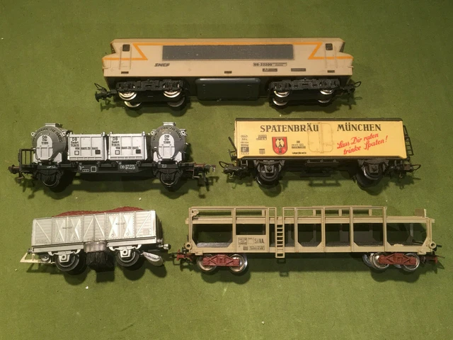 LOT FOBBI, JOUEF HO Loco, wagons, camion de nettoyage etc. EUR 67,00 ...
