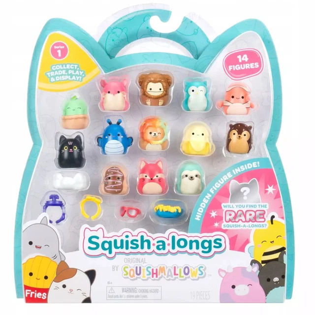 SQUISH A LONGS 14 Pak, figurki Jazwares £29.37 - PicClick UK