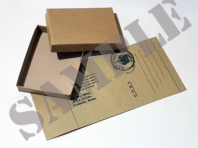 REPRODUCTION WW2 MEDAL Box and Label. £7.00 - PicClick UK